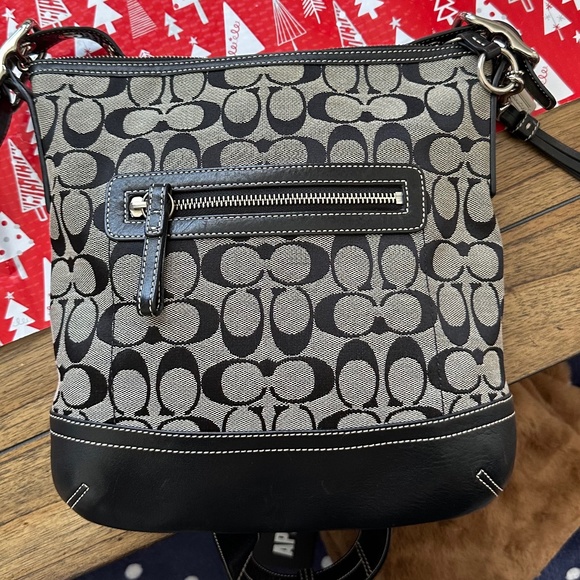 Coach | Bags | Coach Monogram Crossbody Black Nwot | Poshmark